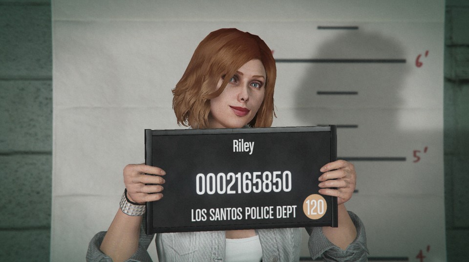 Mugshot by Cinnamon_Riley in Grand Theft Auto V - Rockstar Games