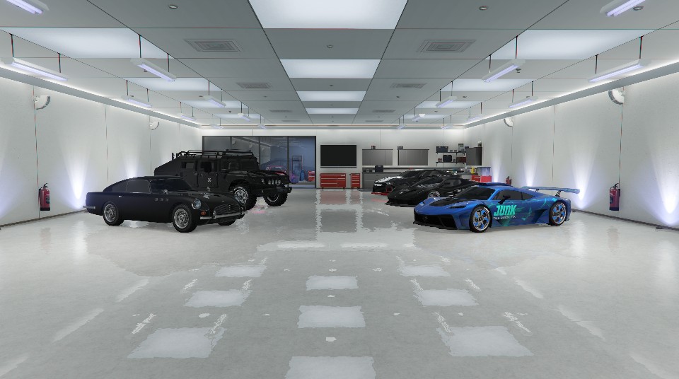 Garage by Groundbasher in Grand Theft Auto V - Rockstar Games