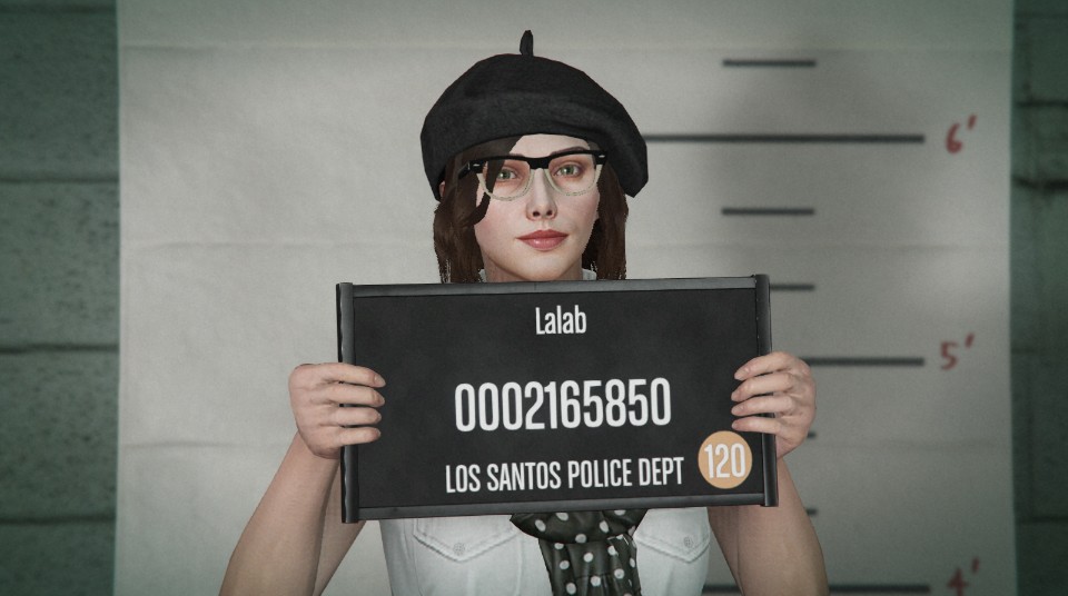 Mugshot by Saussig in Grand Theft Auto V - Rockstar Games