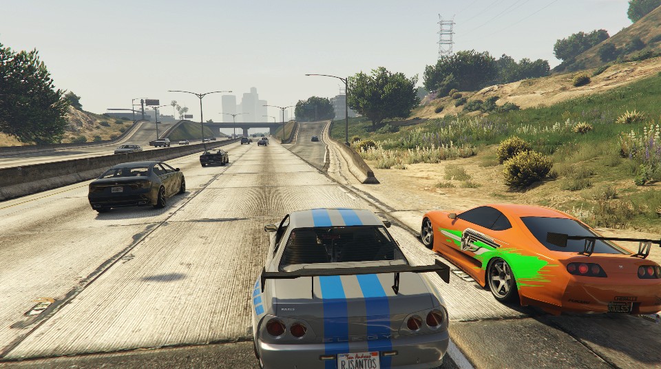 Senora Freeway by Rockstar Games in Grand Theft Auto Online - Rockstar ...