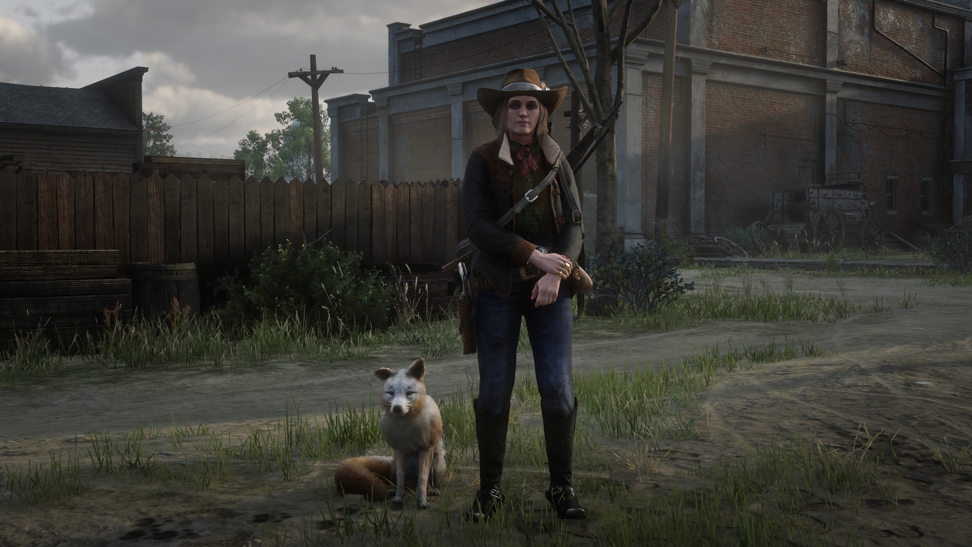 with fox Ota by Paulinkaaaa in Red Dead Redemption 2 - Rockstar Games