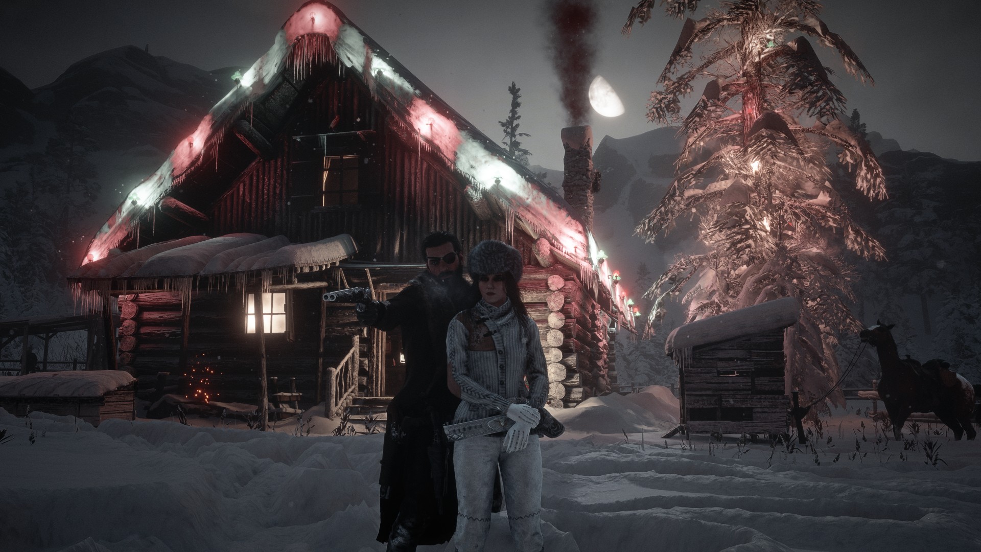 Festive atmosphere by -Zagadochnaya24- in Red Dead Redemption 2 ...